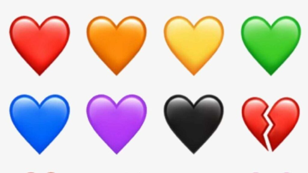 Zakaj je pomembna barva vašega emoji srca - Radio Fantasy